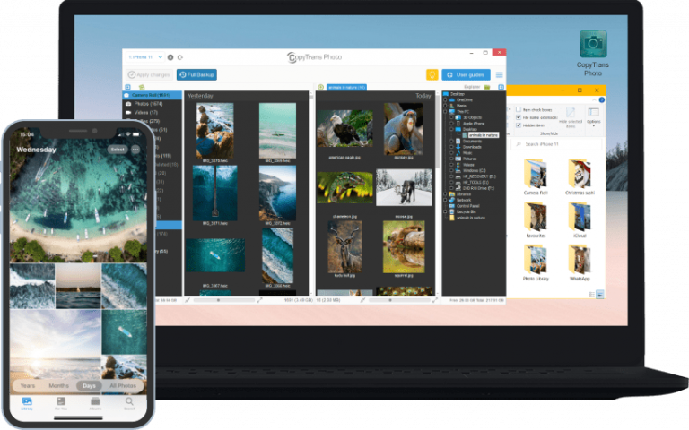 Transfer iPod to iTunes, copy iPhone to PC and iPad to computer