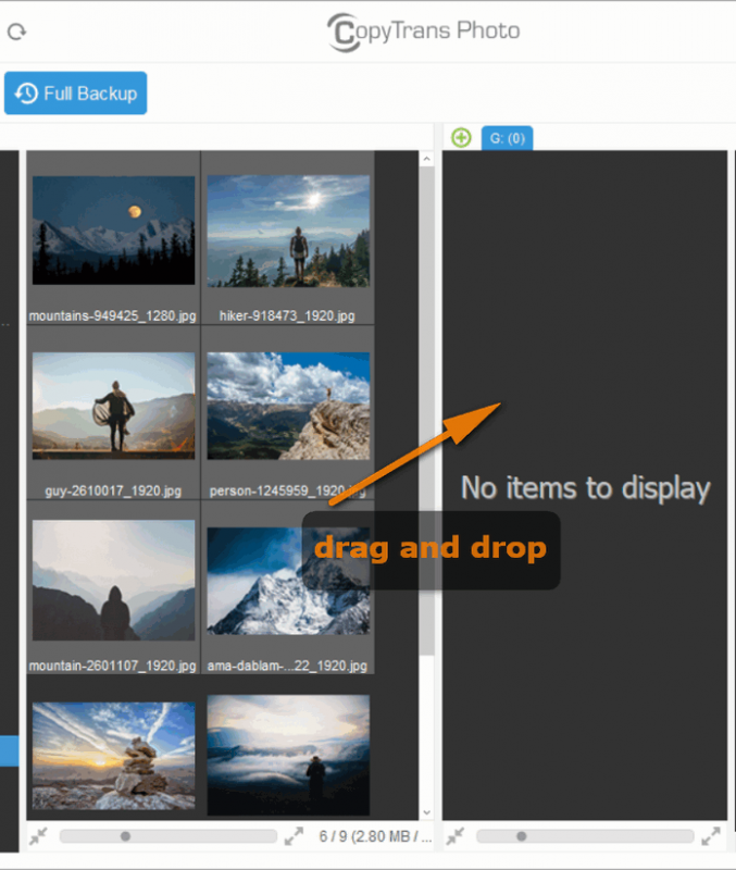 How to transfer photos from iphoto to usb memory stick - jesmil