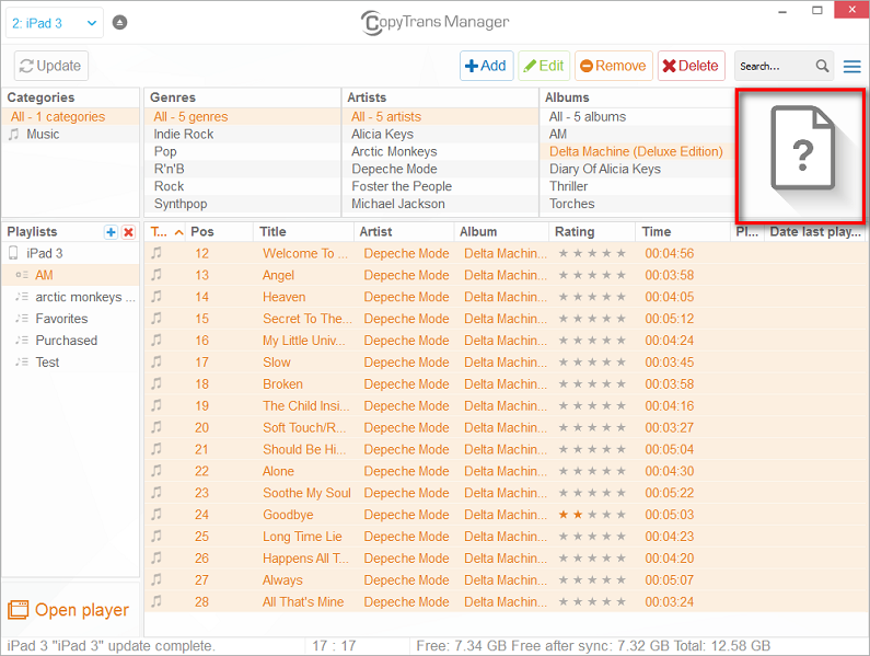 How do I add artwork to iPhone and iPad?