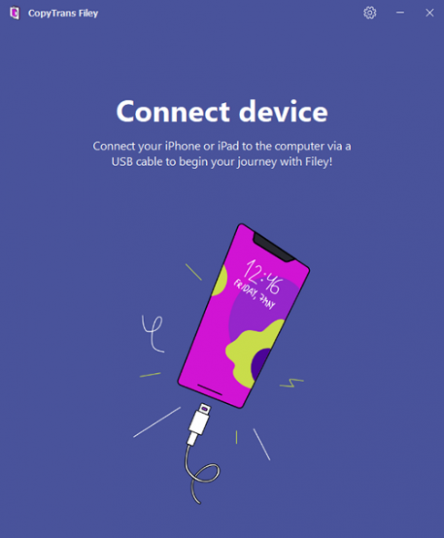 Getting started with CopyTrans Filey