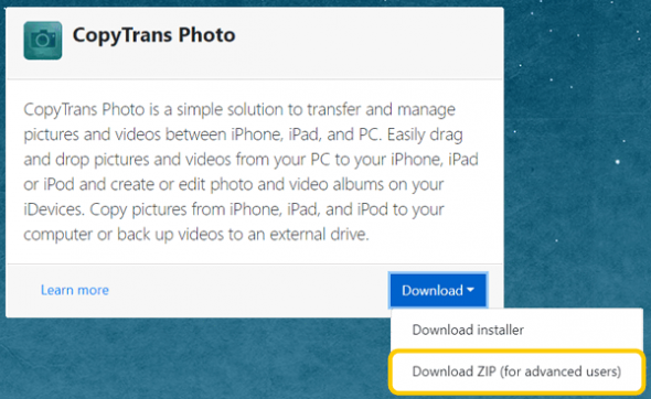 How to update to the latest CopyTrans version