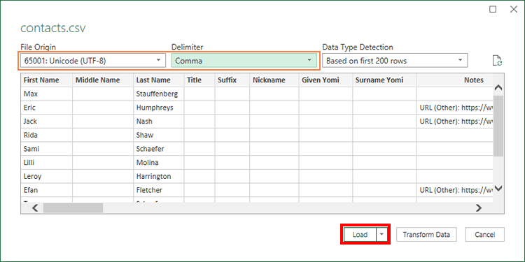 Sub ire Concura Sec ie De Poli ie Csv To Excel Table Botanic Hambar Violonist