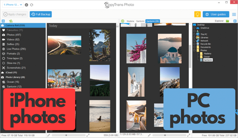 How to make a slideshow on iPhone and transfer to PC
