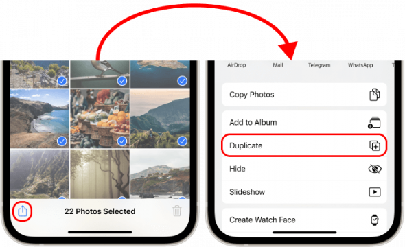 Why can’t I add my photos or videos to Camera Roll?