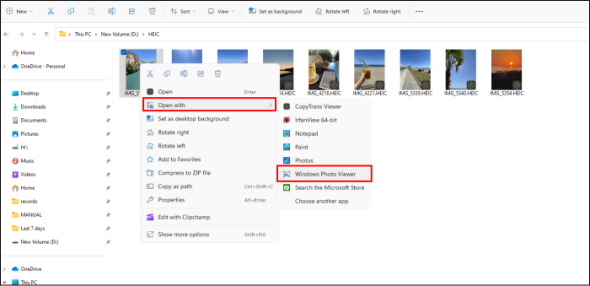 How to open HEIC files on Windows for free