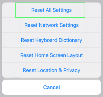 [2 options] What happens if I reset my iPhone?