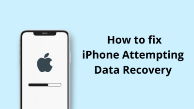 iPhone Attempting Data Recovery? Fix It & Back Up Safely